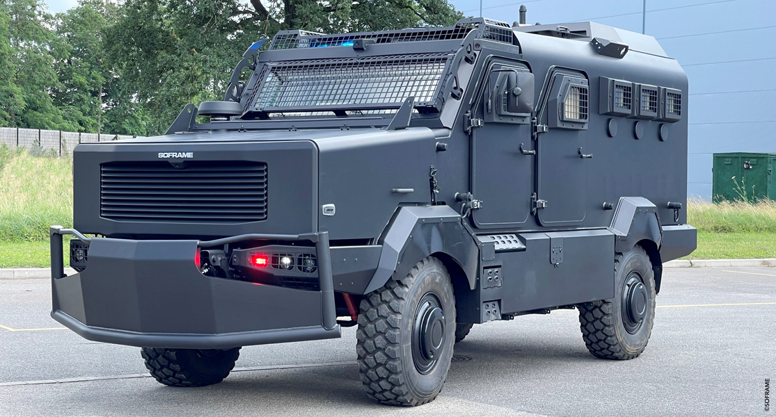 Soframe, a subsidiary of the Lohr group, will deliver 90 armoured ...